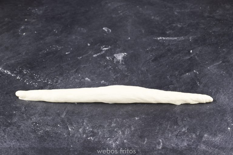 Caracolas de pan con poolish