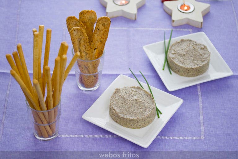 Paté de champiñones, un entrante básico — webos fritos